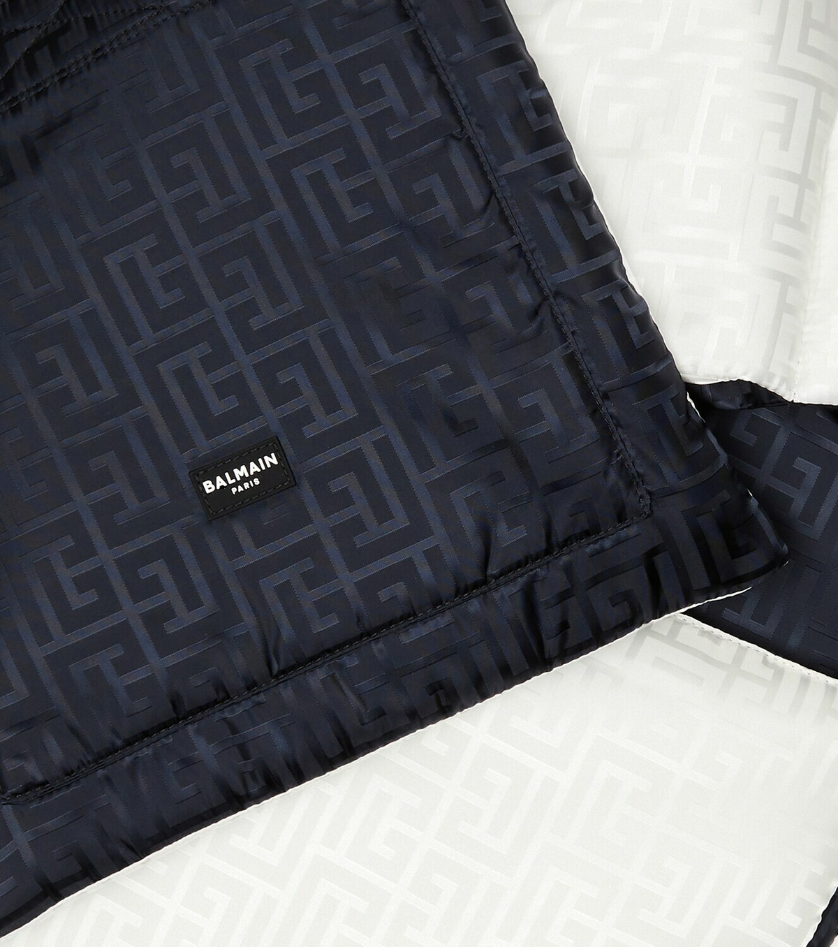 Balmain - Padded monogram scarf Balmain