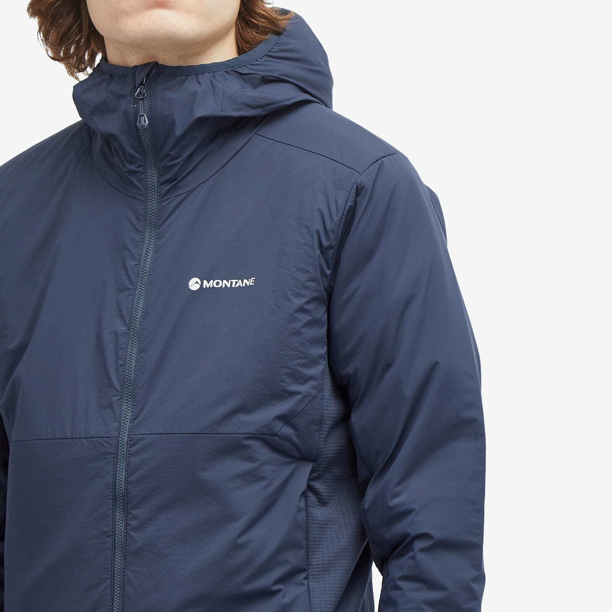 Montane Men's Fireball Lite Hooded Jacket in Eclipse Blue Montane