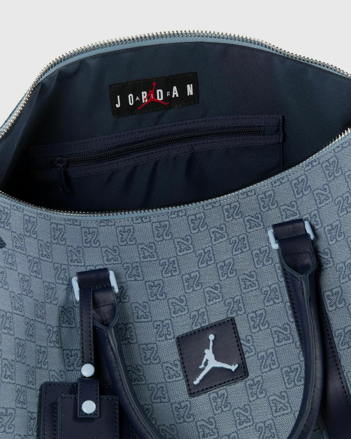 Jordan Jam Monogram Duffle Bag Blue Duffle Bags & Weekender JordanLuca