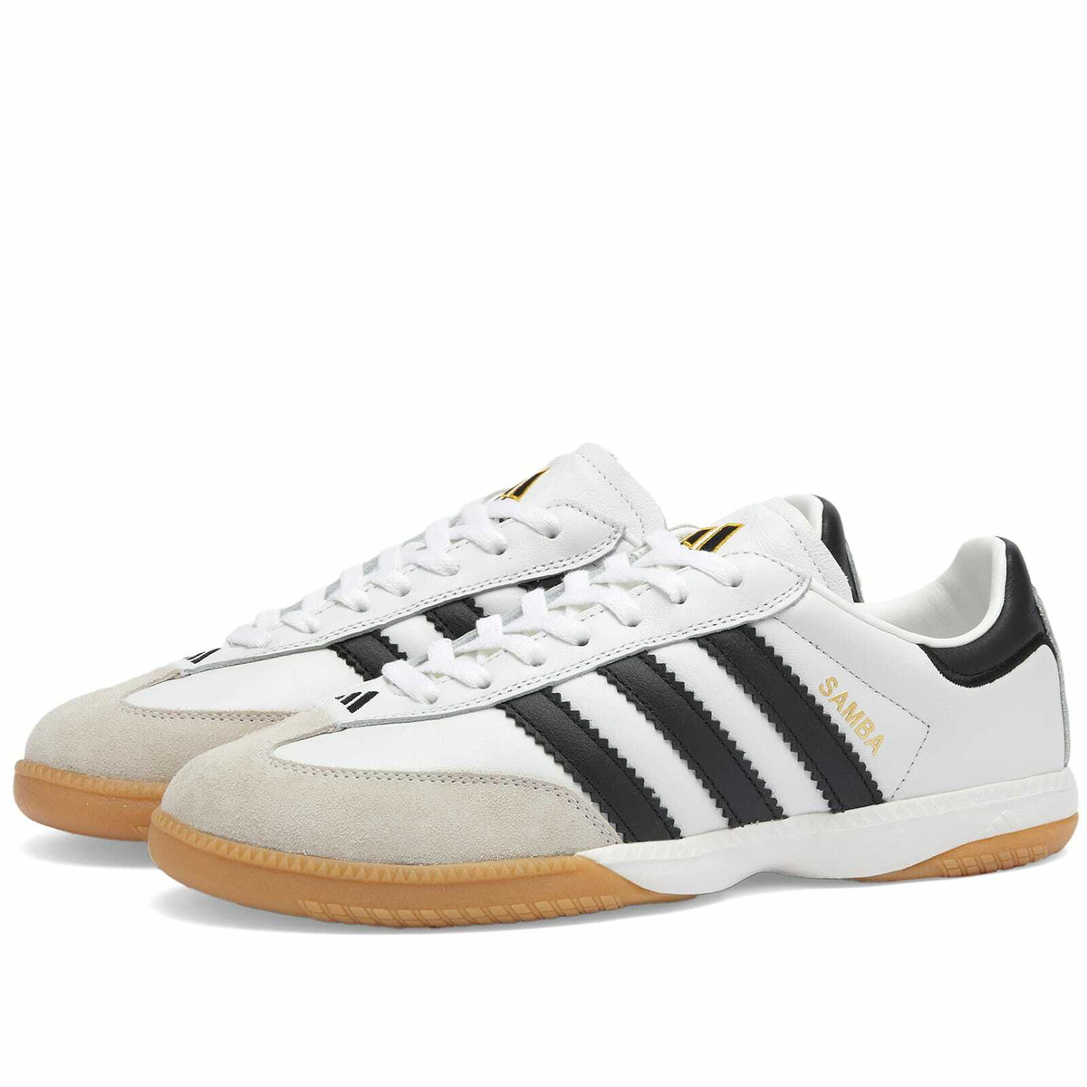 Adidas SAMBA MN Sneakers in Ftwr White/Core Black/Gum adidas