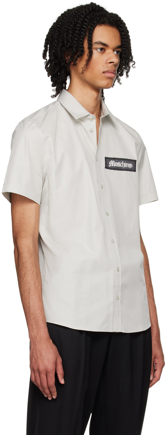 Moschino Gray Label Shirt Moschino