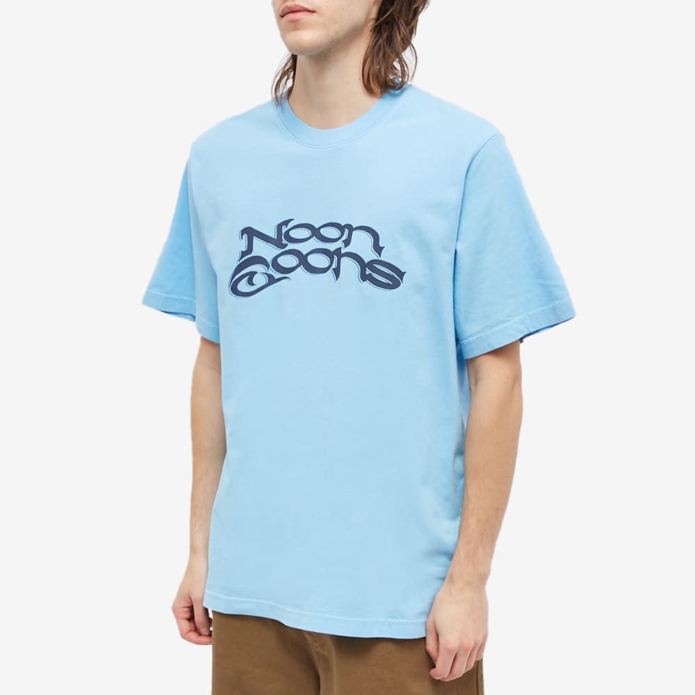 Noon Goons Men's Wave T-Shirt in Blue Noon Goons