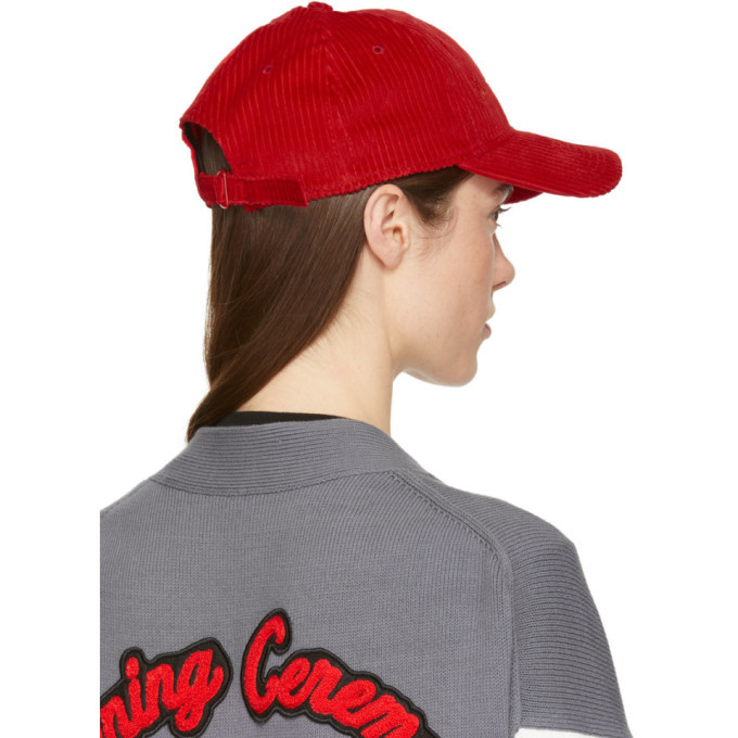 Opening Ceremony Red New Era Edition Corduroy Cap Opening Ceremony