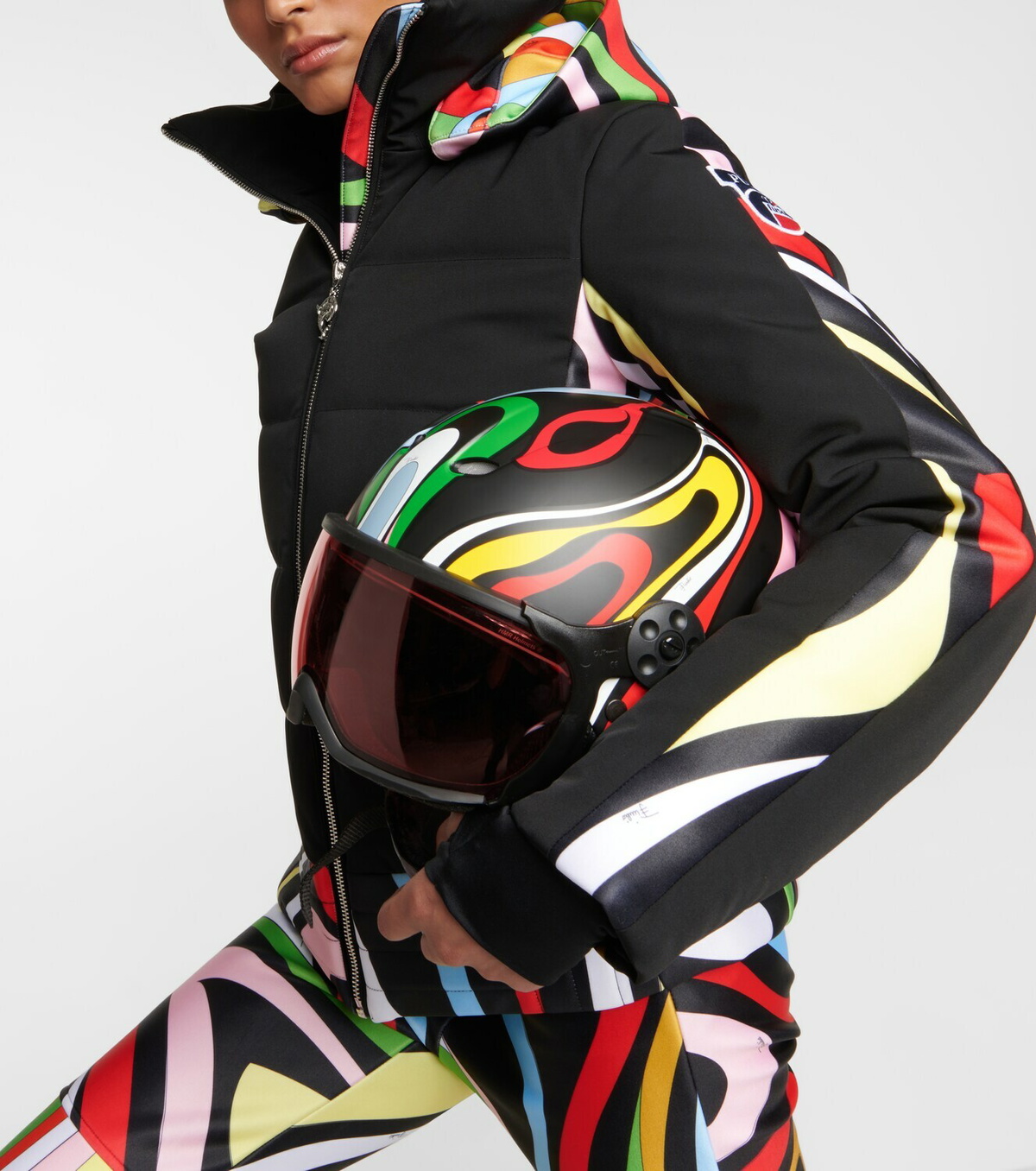 Pucci - x Fusalp printed ski helmet Emilio Pucci