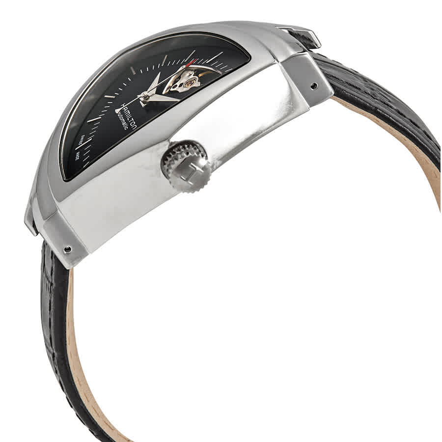Hamilton Ventura Open Heart Automatic Shield Shaped Mens Watch ...