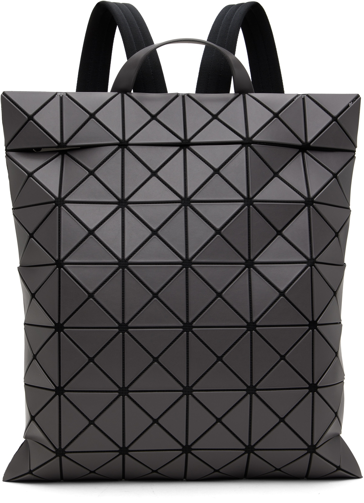 BAO BAO ISSEY MIYAKE Gray Flat Pack Backpack Bao Bao Issey Miyake