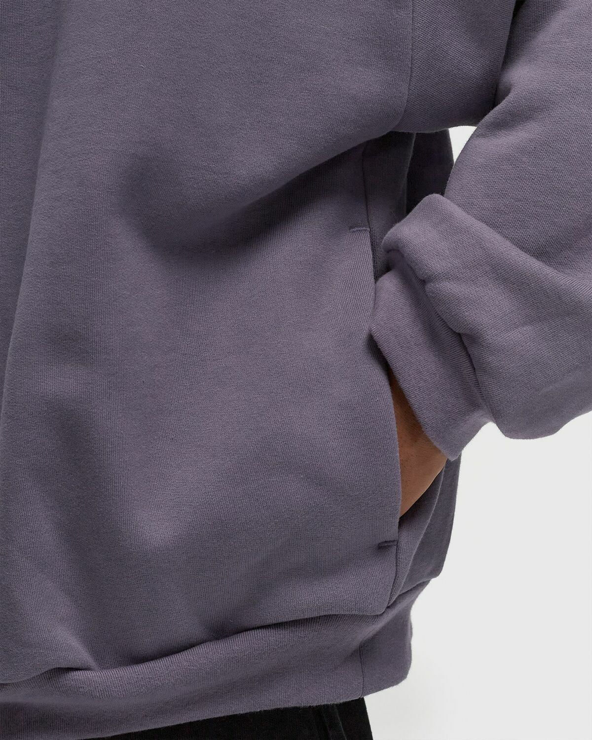 Fear Of God Essentials Heavy Fleece Crewneck Purple Sweatshirts Fear Of ...