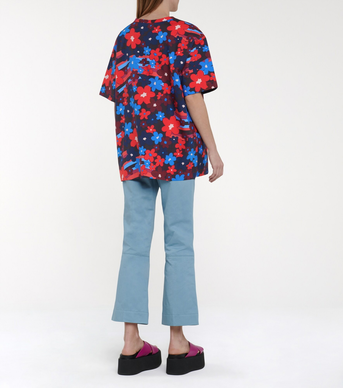 Marni - Floral cotton top Marni