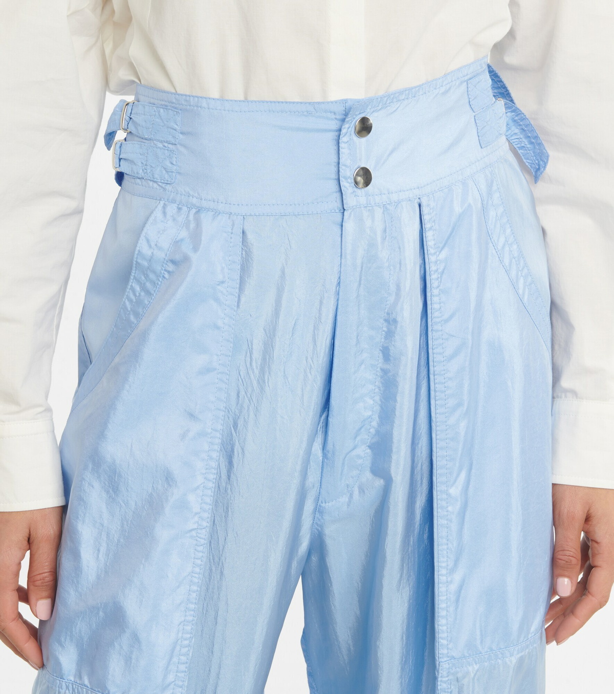 Isabel Marant - Olga high-rise zip-cuff trackpants Isabel Marant