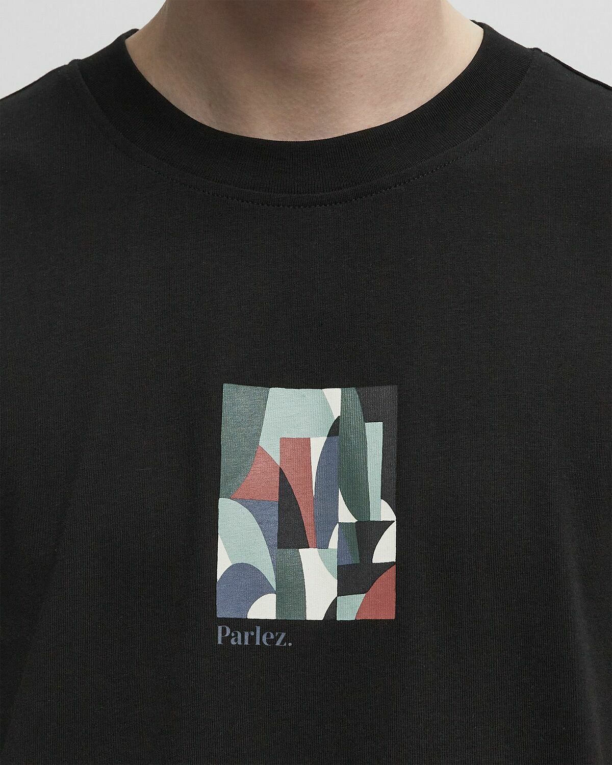 Parlez Ramore Tee Black Mens Shortsleefe Parlez