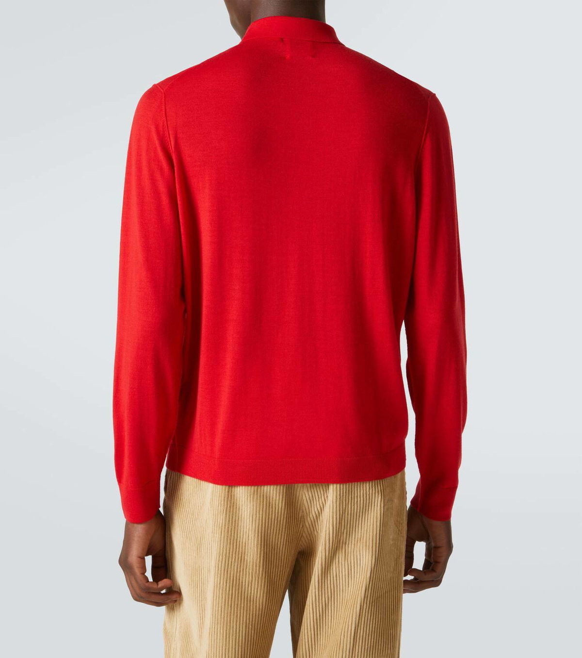 Allude Virgin wool polo sweater Allude