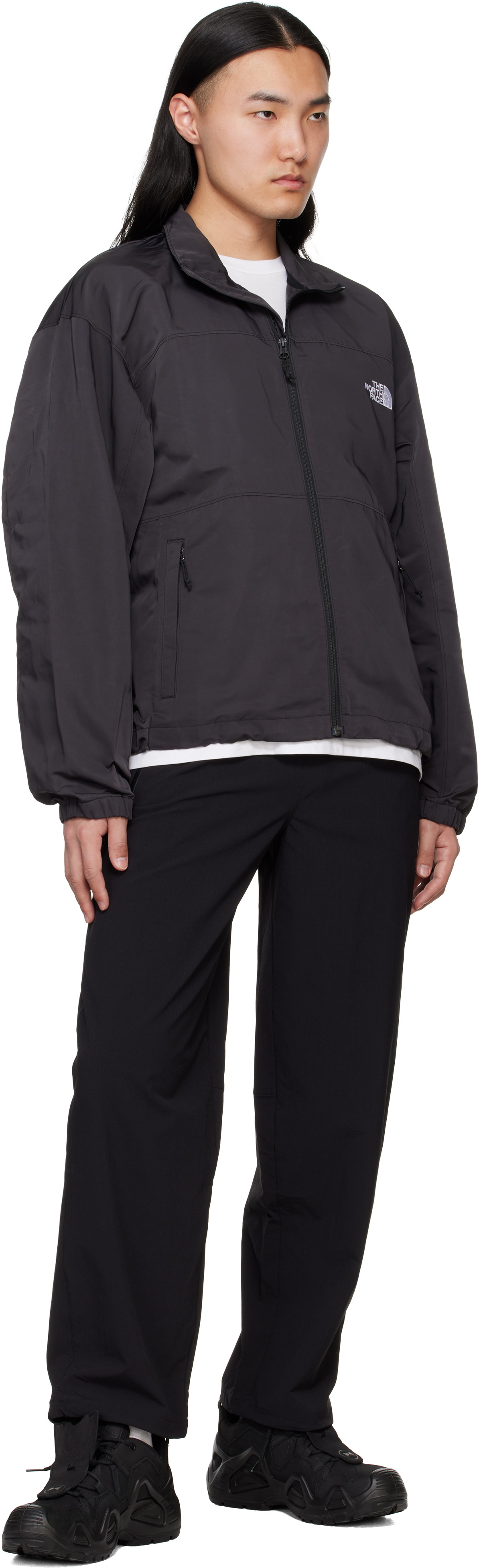The North Face Black TNF Easy Wind Track Jacket The North Face