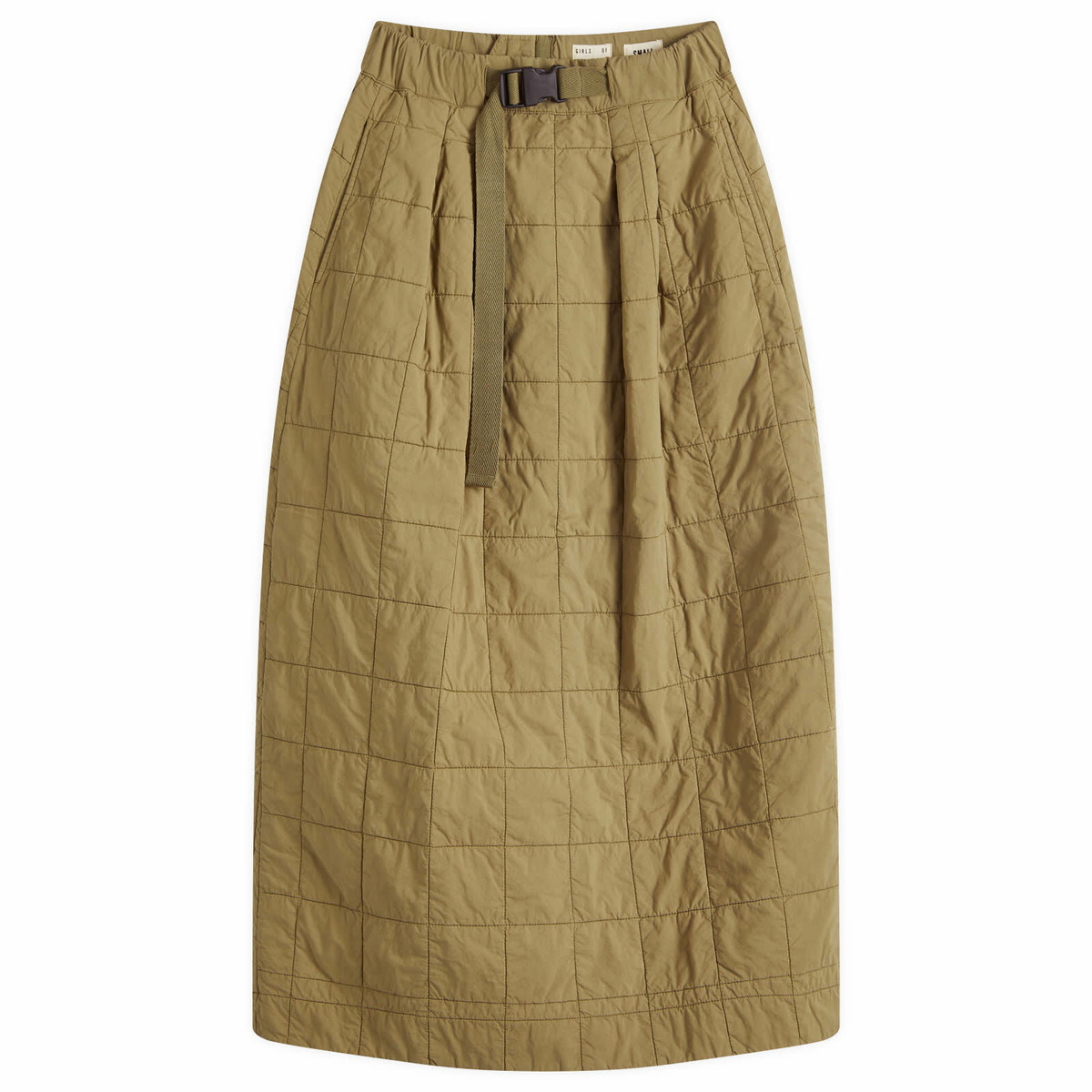 Girls of Dust Women's Quilted Tulip Skirt in Elmwood Girls of Dust