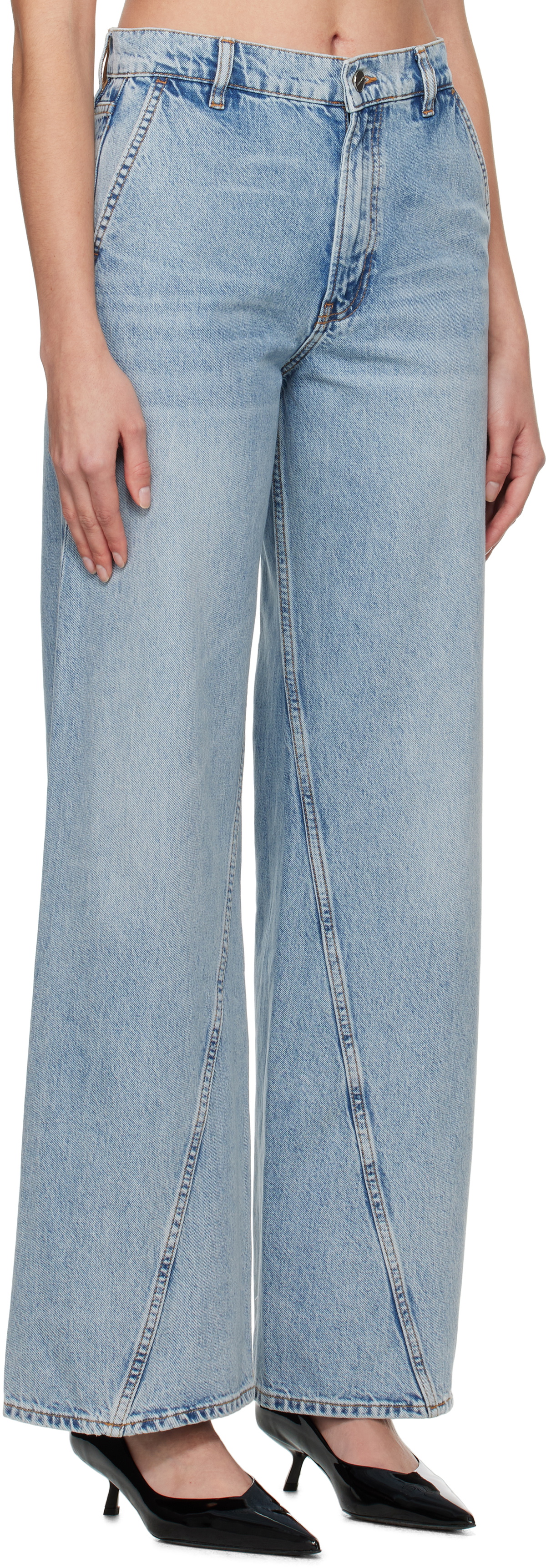 ANINE BING Blue Briley Jeans ANINE BING