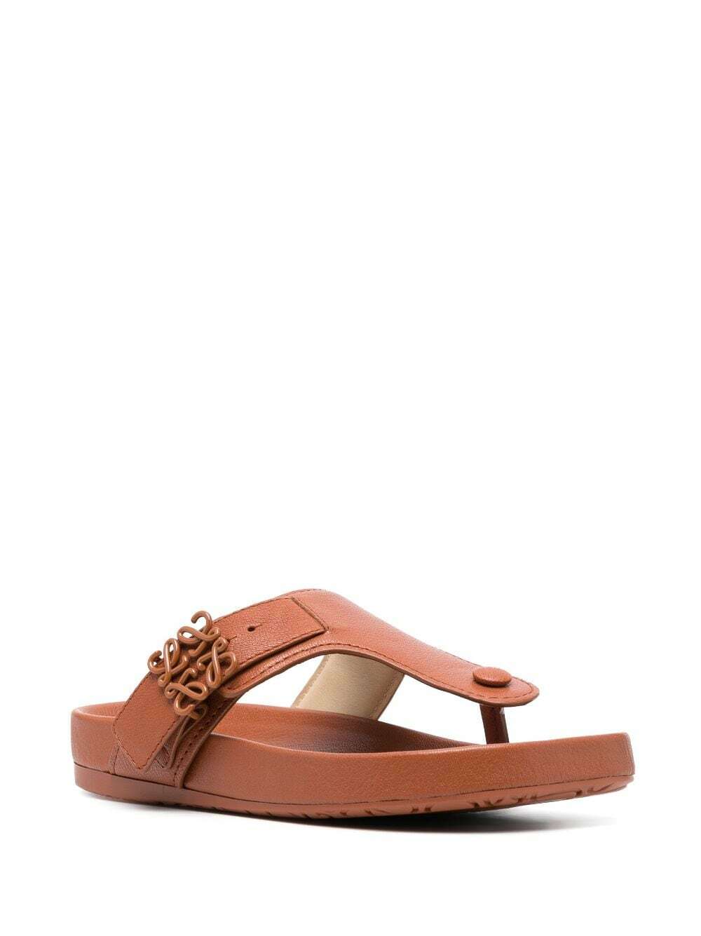 LOEWE - Leather Thong Sandals Loewe