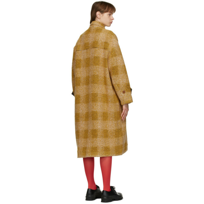 Henrik Vibskov Yellow Long Plumber Coat Henrik Vibskov
