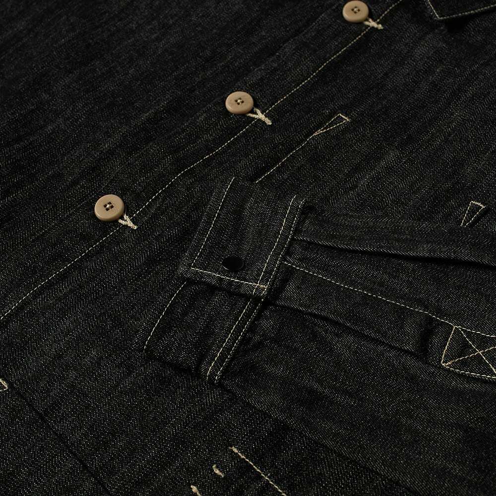 Folk Men's Assembly Jacket in Black Denim Folk
