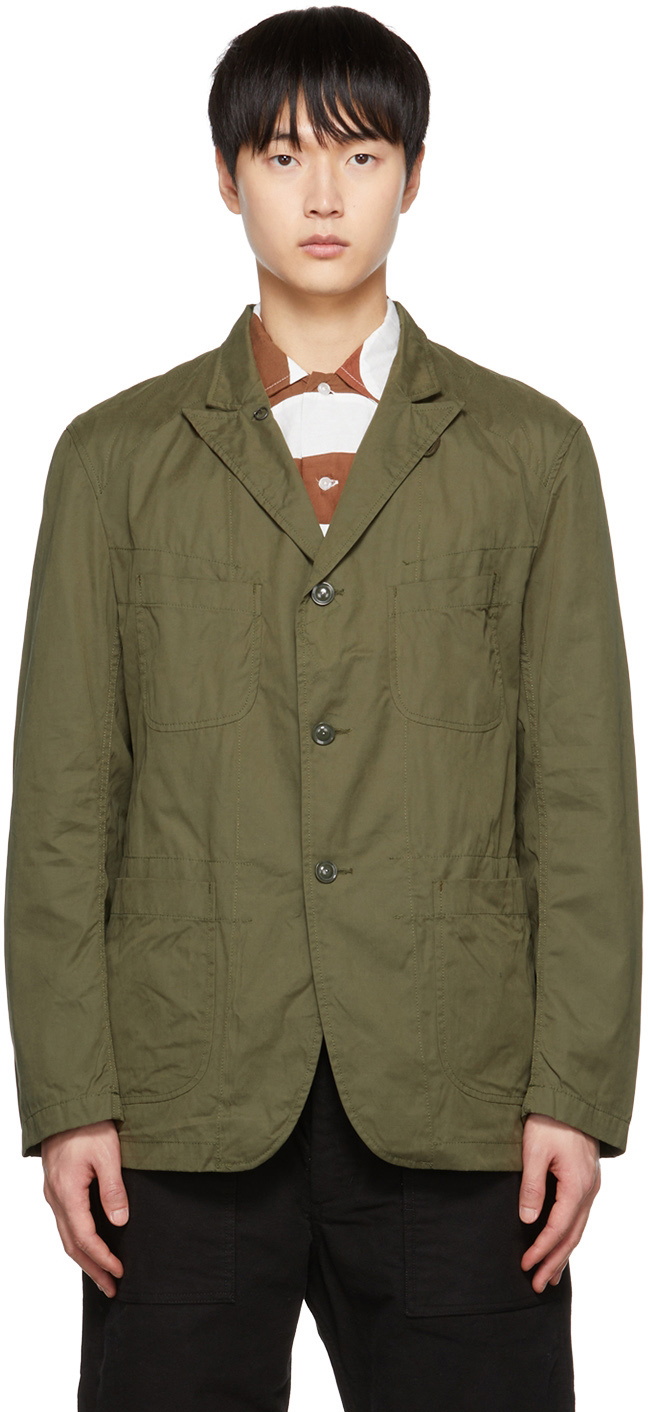 Engineered Garments Green Bedford Jacket Engineered Garments