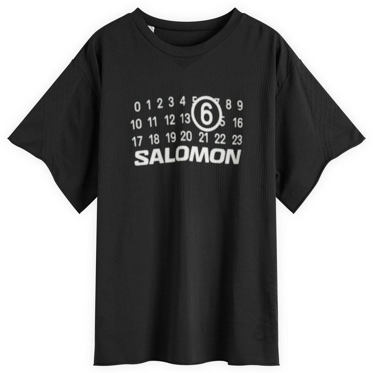 MM6 MAISON MARGIELA - Logo Print Cotton Jersey T-shirt MM6 MM6 MAISON MARGIELA - Logo Print Cotton Jersey T-shirt MM6