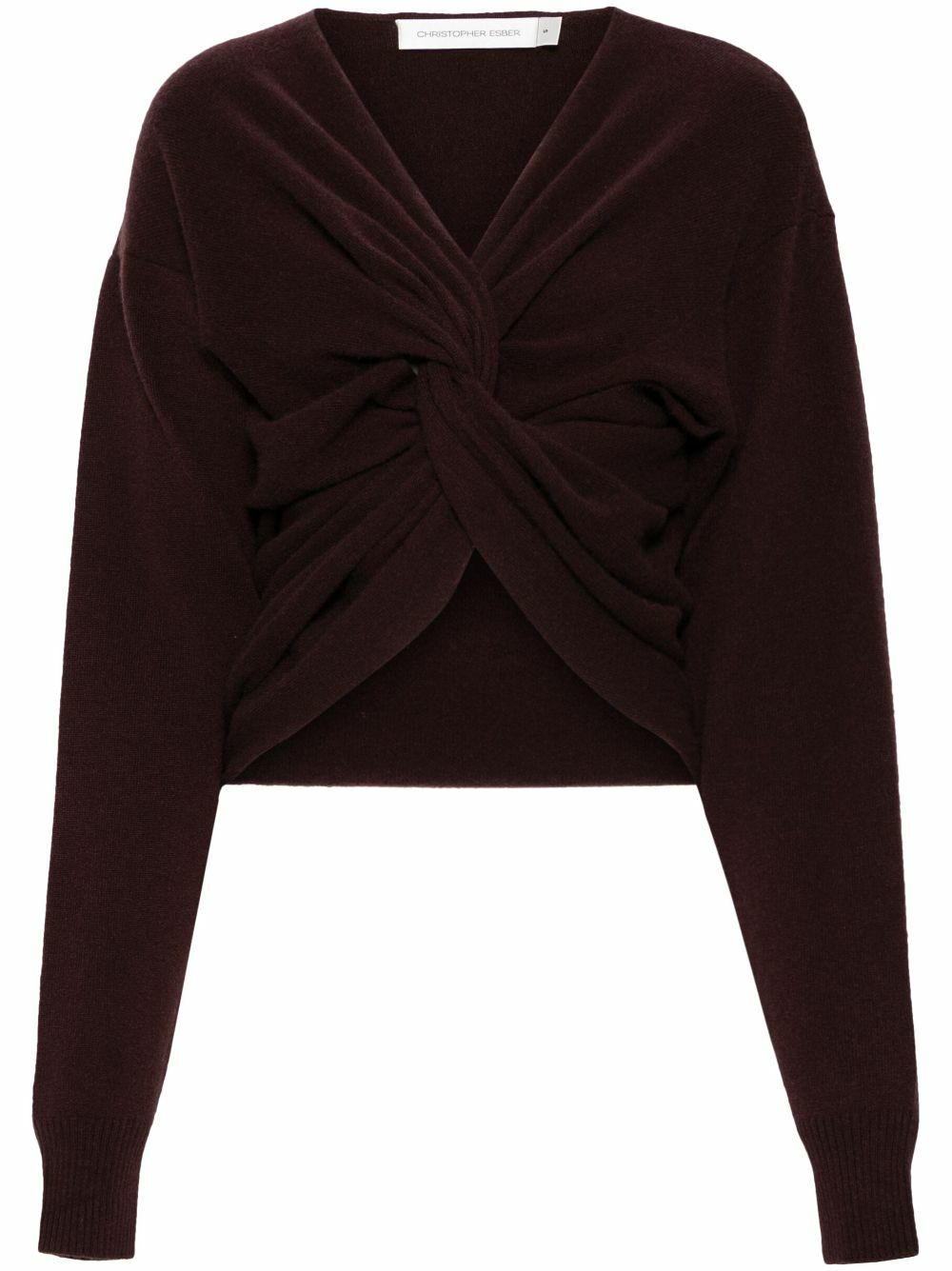 Christopher Esber Twisted Sweater Christopher Esber