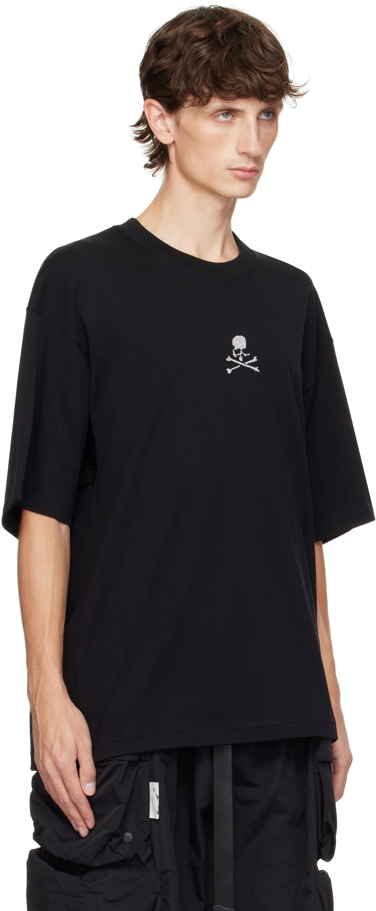 mastermind JAPAN Black Loopwheel T-shirt mastermind JAPAN