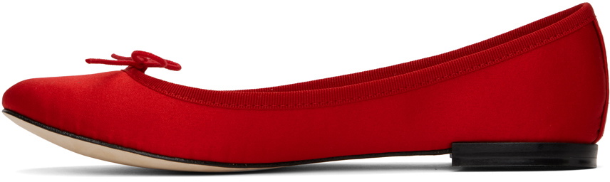 Repetto Red Cendrillon Ballerina Flats Repetto