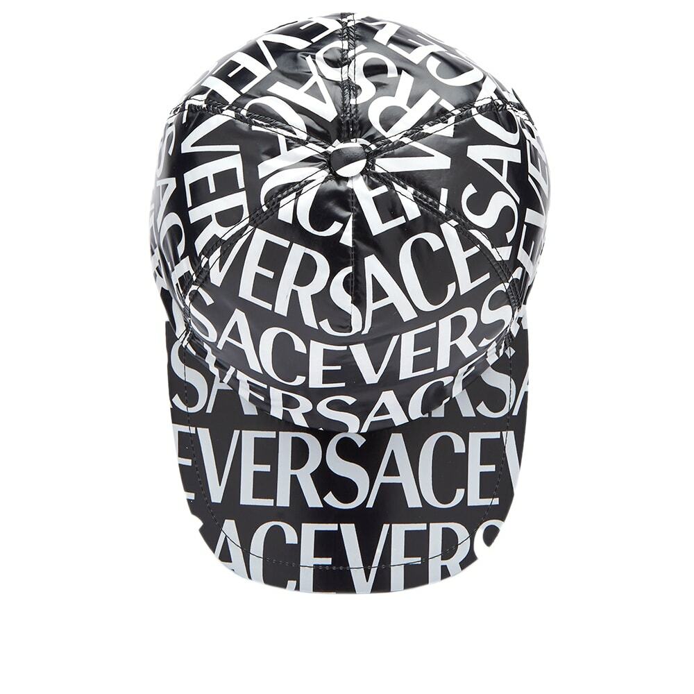 Versace Women's Logo Cap in Black Versace