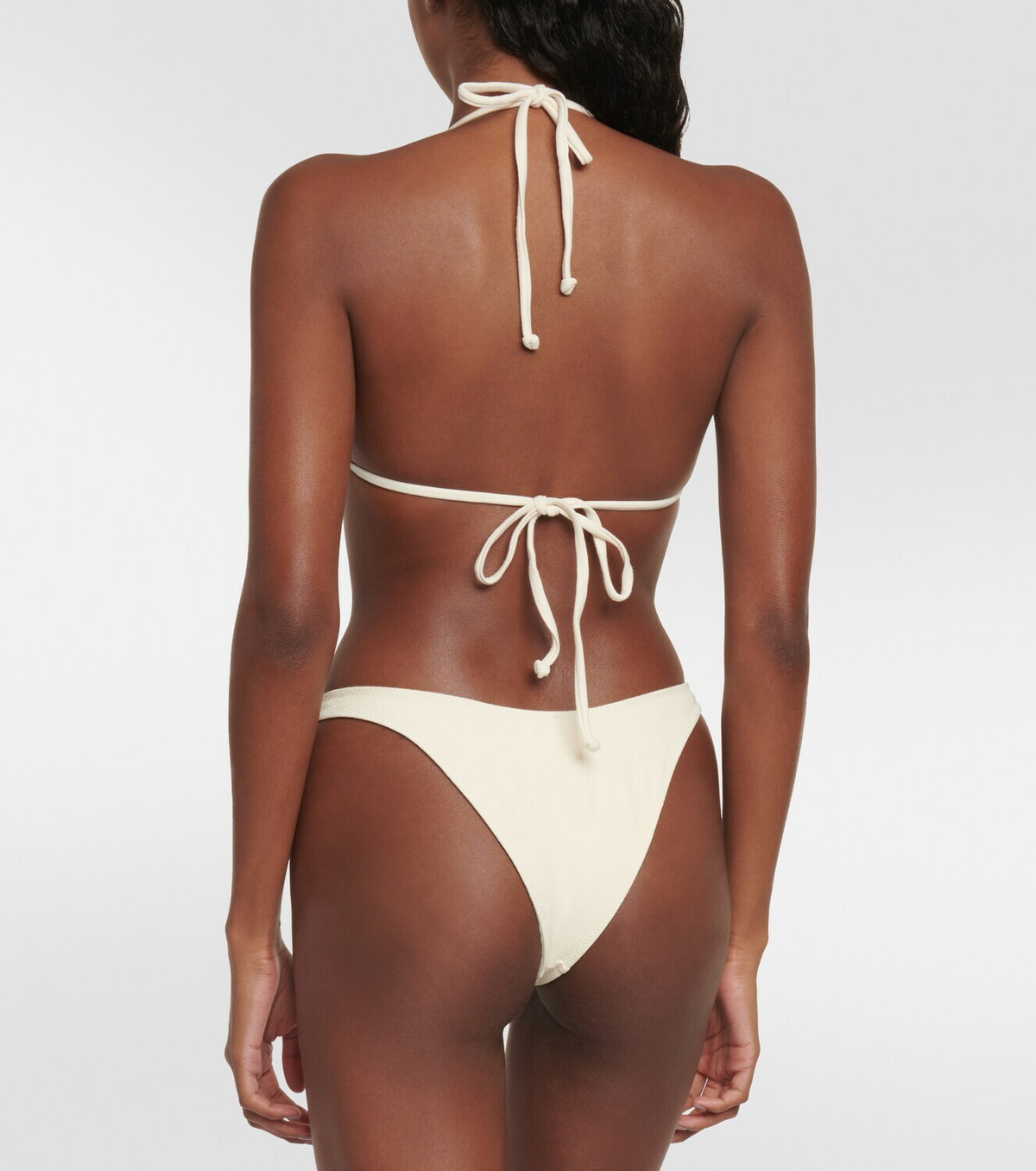 Same Appliqué triangle bikini top Same