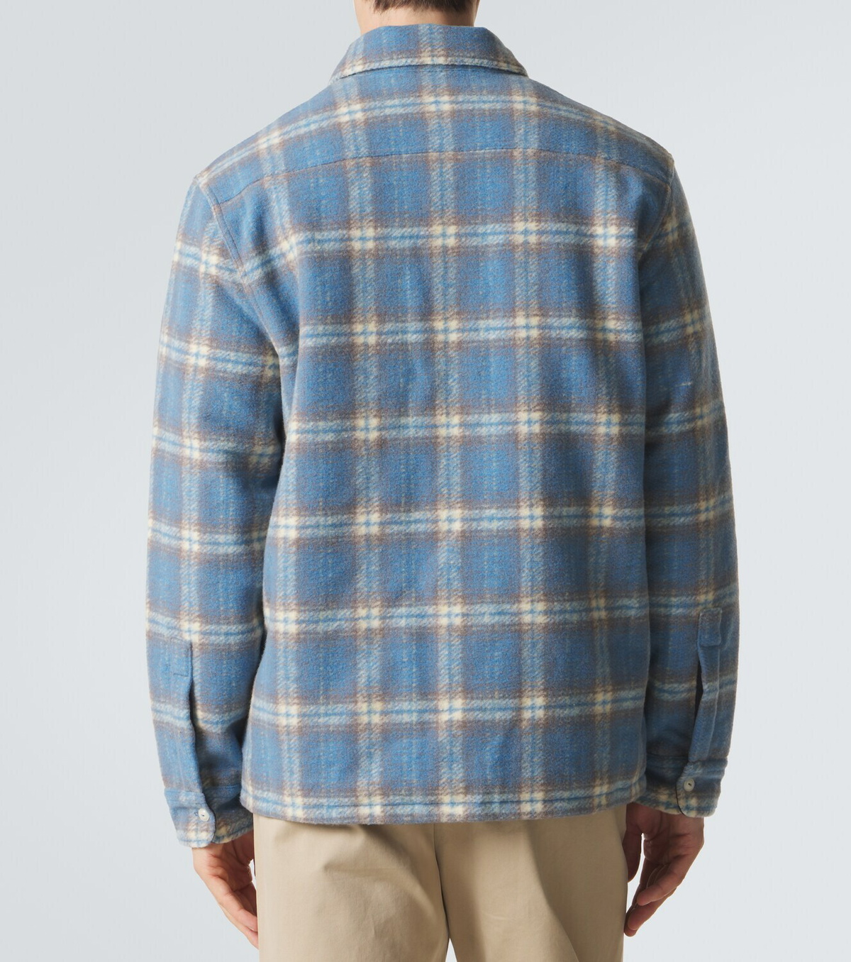 Polo Ralph Lauren Plaid wool-blend flannel shirt Polo Ralph Lauren