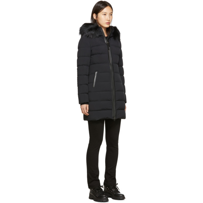 Mackage Black Down Calla Coat Mackage