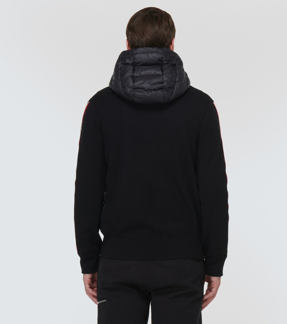Moncler Down-paneled wool jacket Moncler