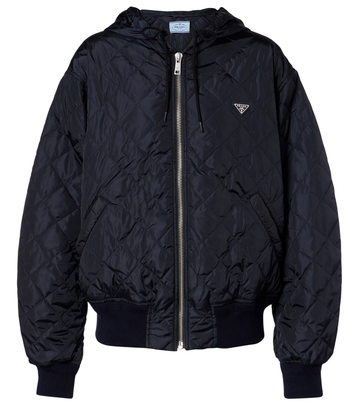 Prada Hooded quilted jacket Prada