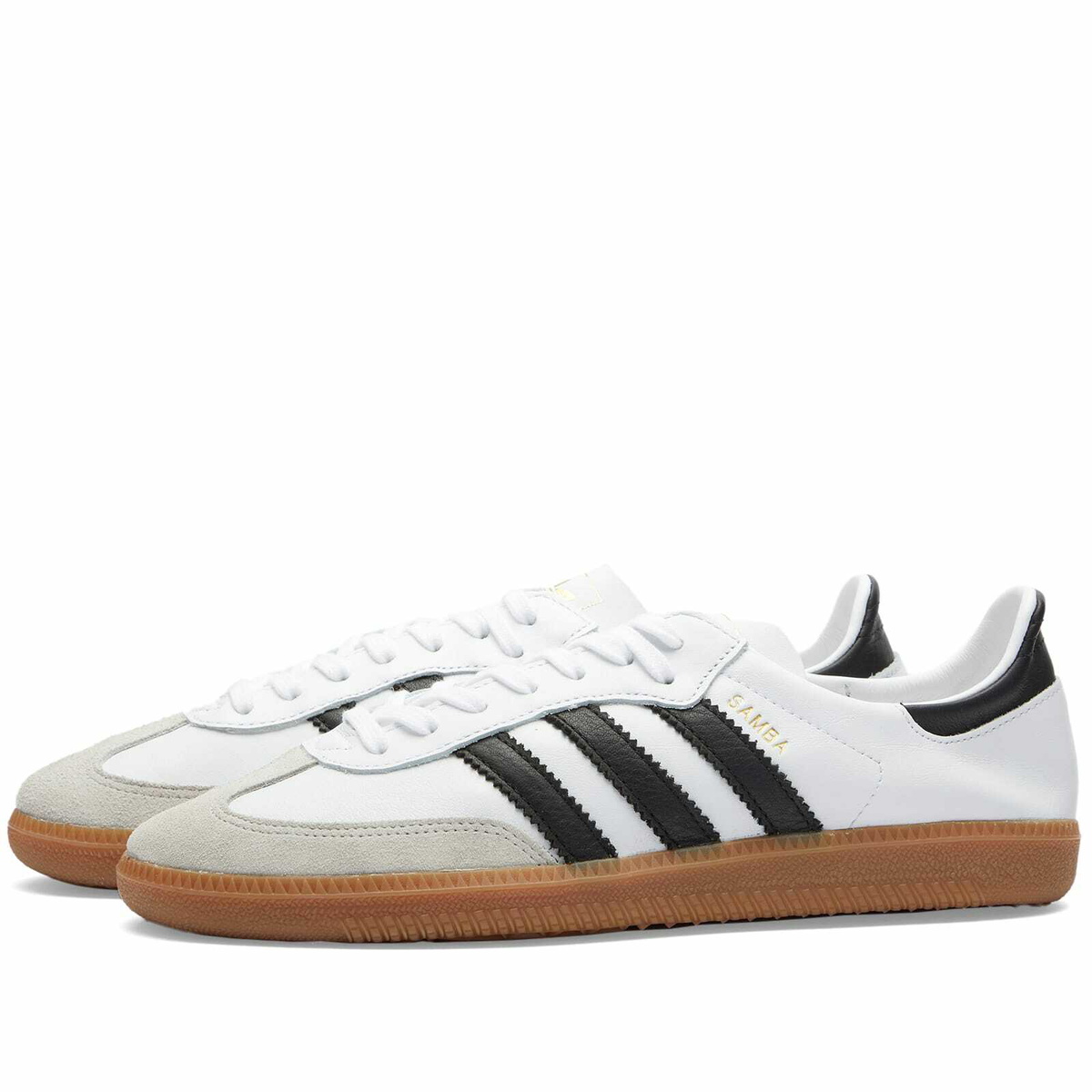 Adidas Samba Decon Sneakers in White/Black/Grey adidas