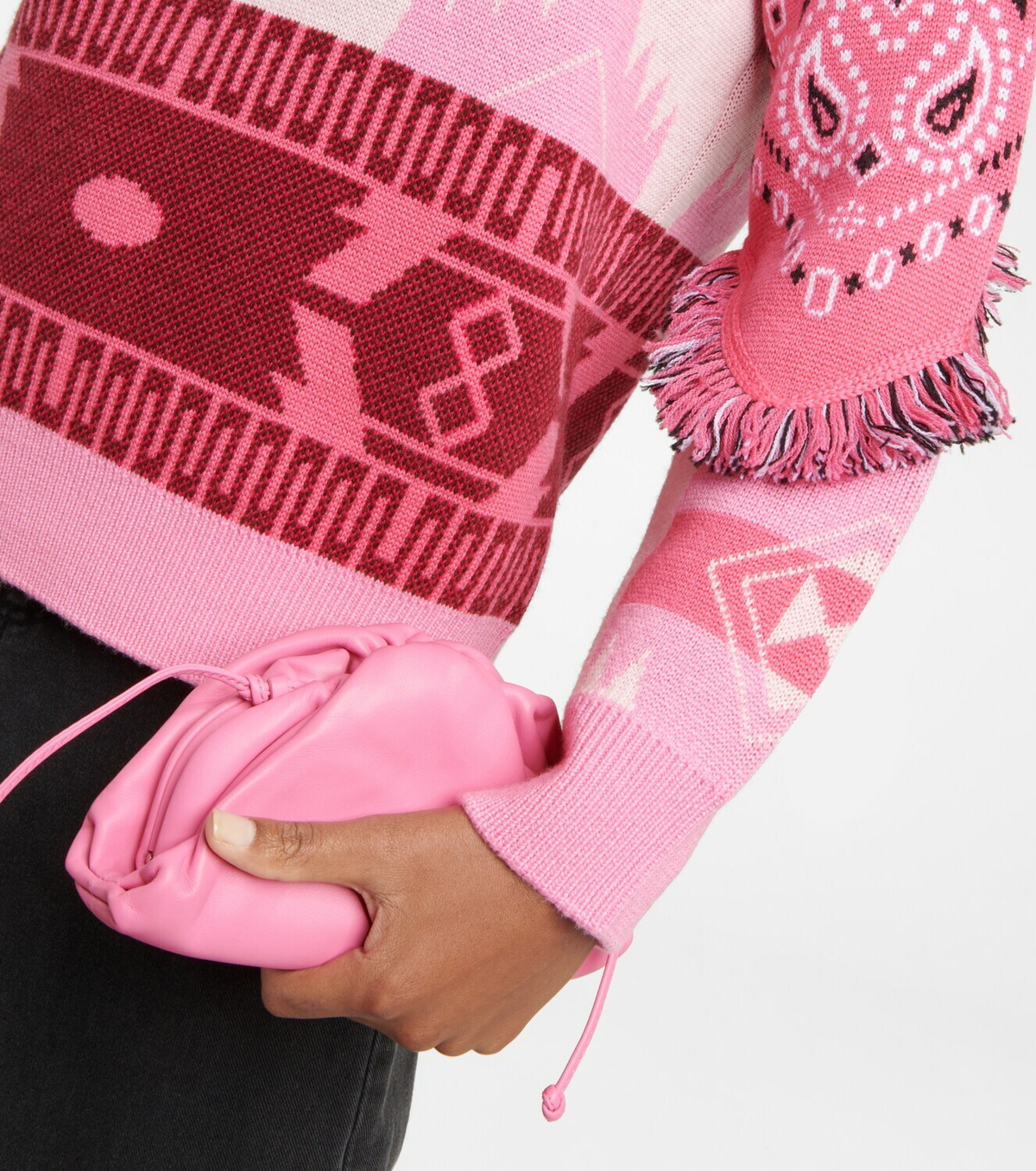 Alanui - Wool jacquard sweater Alanui