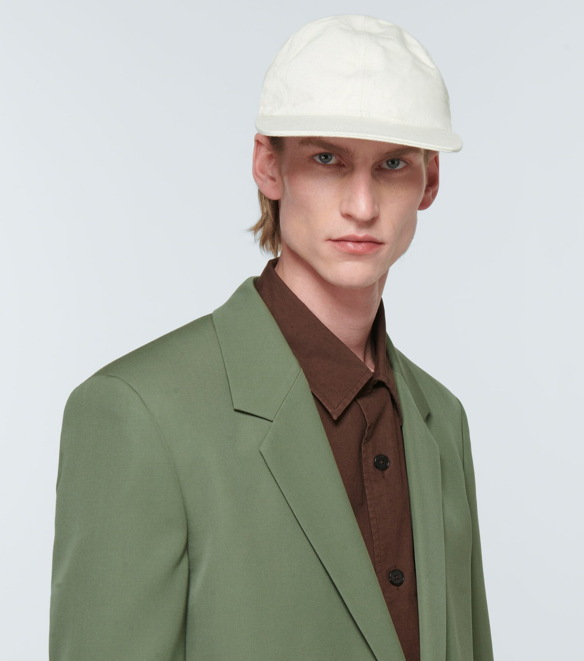 Jil Sander - Cotton and linen baseball cap Jil Sander