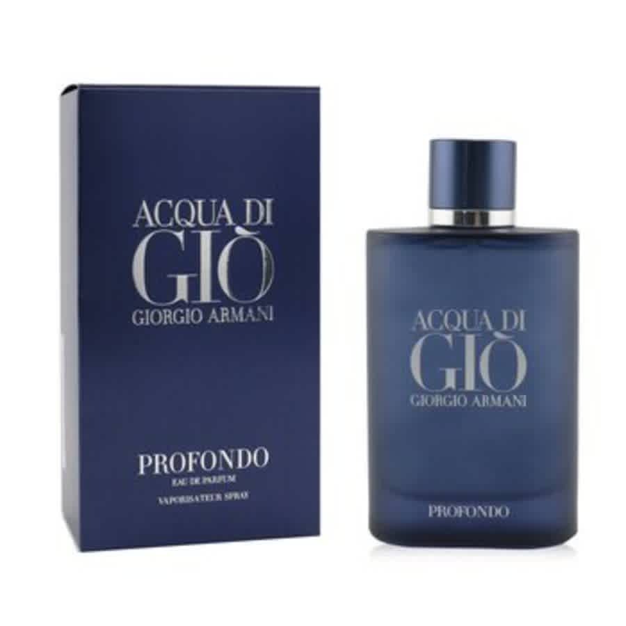 Giorgio Armani Mens Acqua di Gio Profondo EDP Spray 4.2 oz (125 ml ...