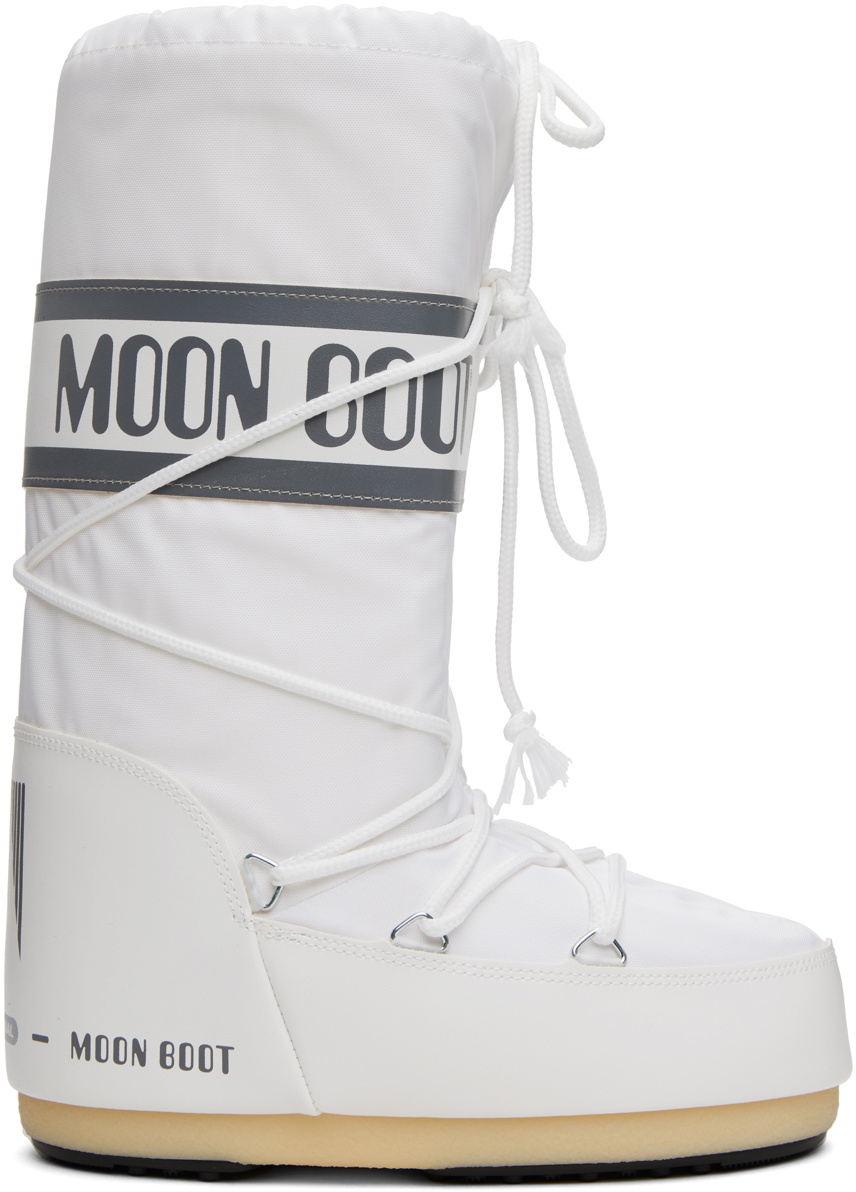 Moon Boot White Icon Boots Moon Boot