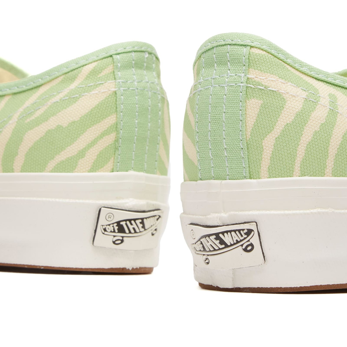 Vans LX Authentic 44 Sneaker in Zebra/Pistachio Green Vans