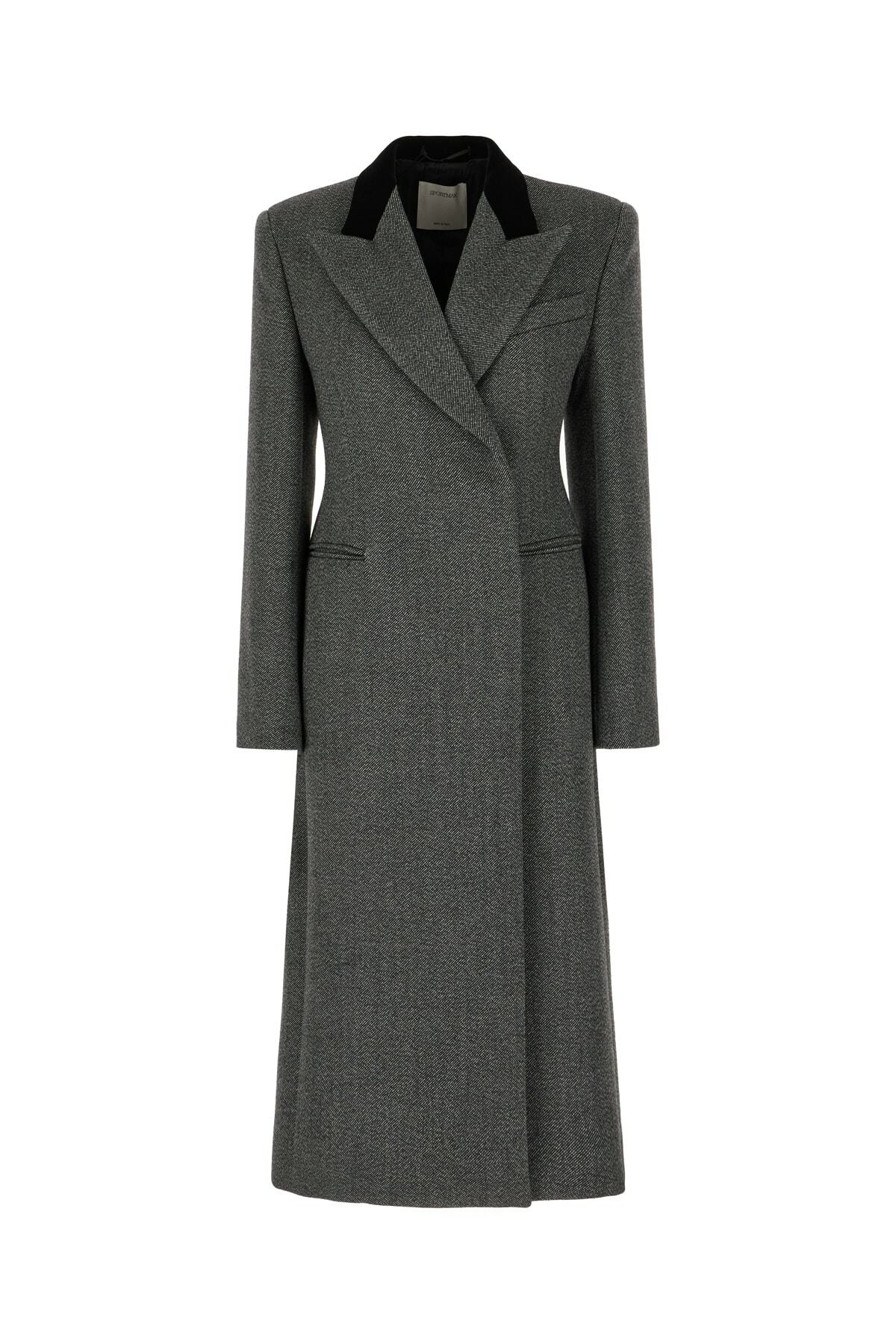 SportMax Embroidered Wool Coat Sportmax