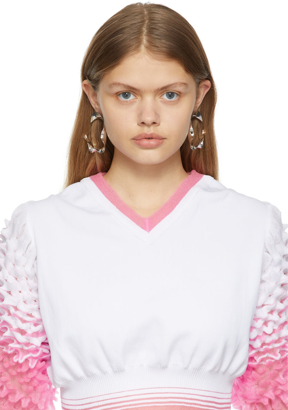 Hugo Kreit Silver Swell Hoop Earrings Hugo Kreit