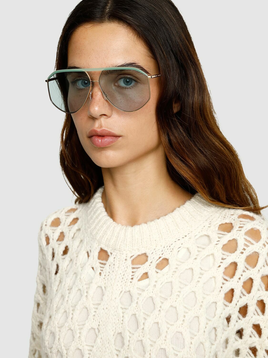 ISABEL MARANT - The Wild Metal Aviator Sunglasses Isabel Marant