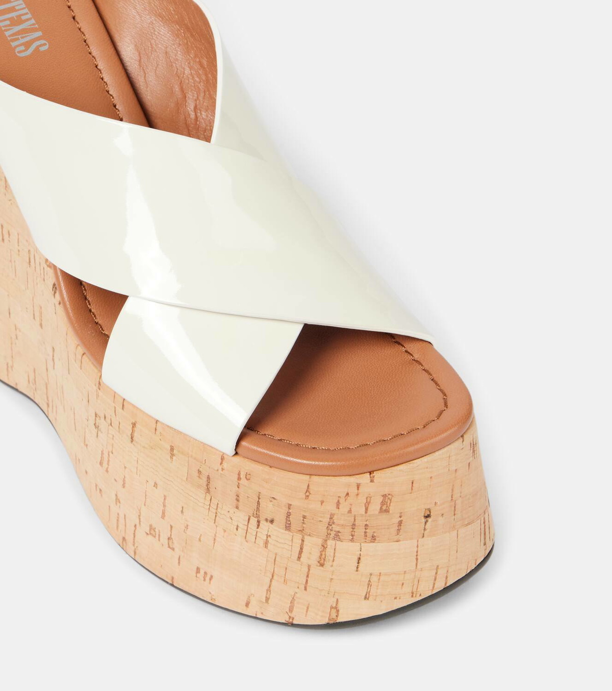 Paris Texas Mara 135 patent leather platform sandals Paris Texas