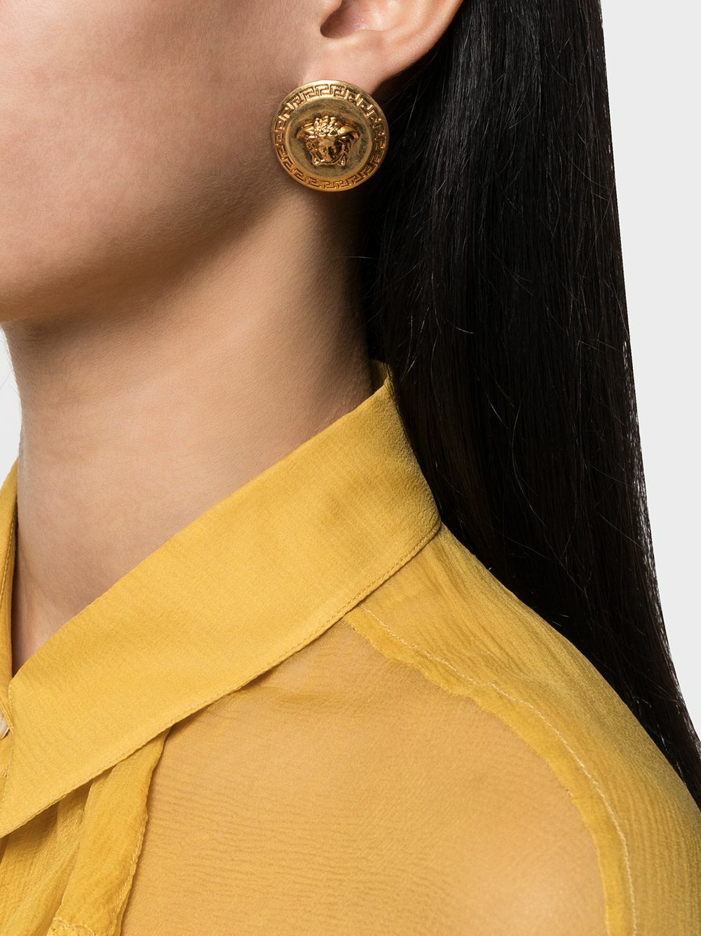 VERSACE - La Medusa Stud Earrings Versace