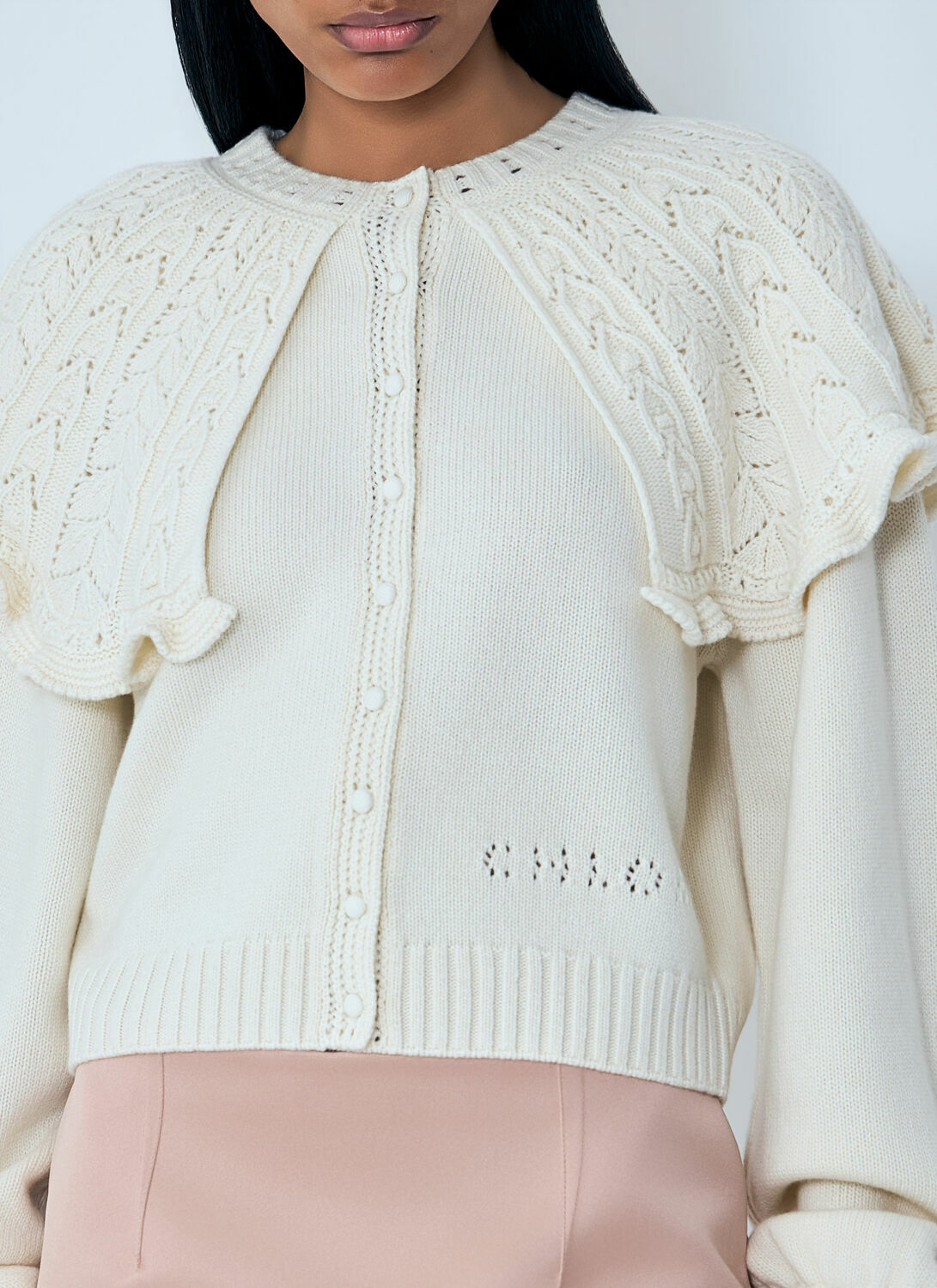 Chloé Wool-And-Cashmere-Blend Cardigan Chloe