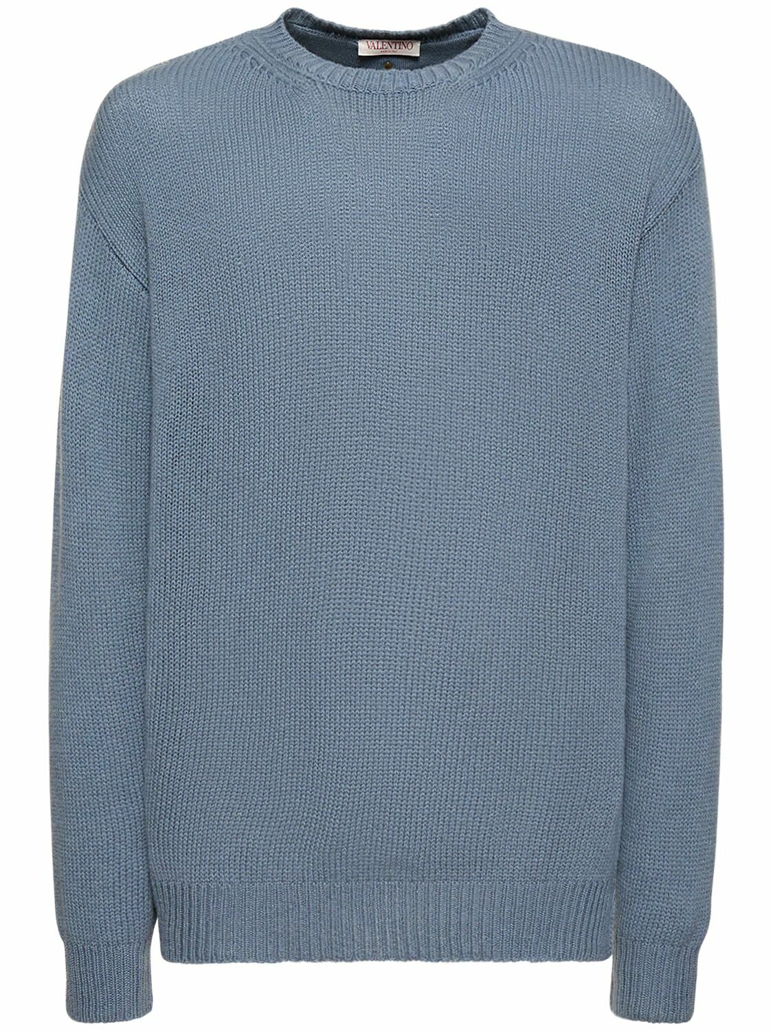 VALENTINO - Cashmere Crewneck Sweater Valentino