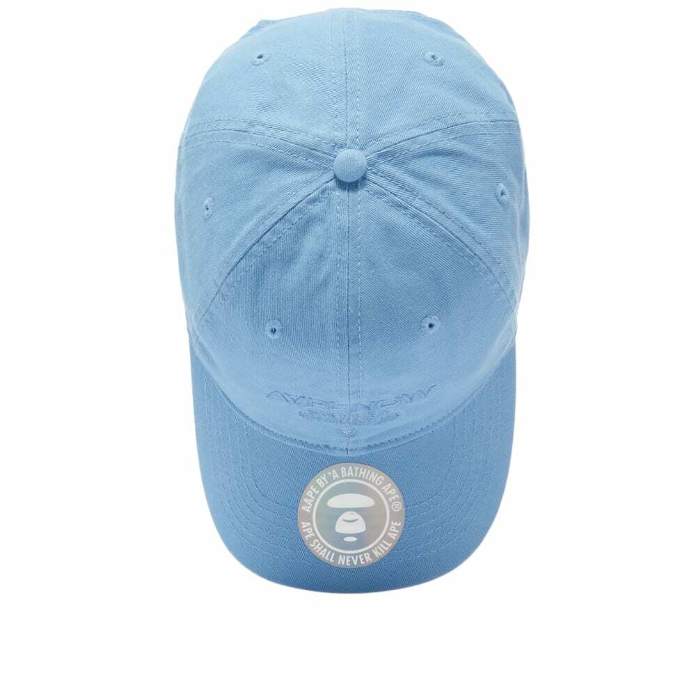 Men's AAPE Washed Cap in Blue AAPE by A Bathing Ape
