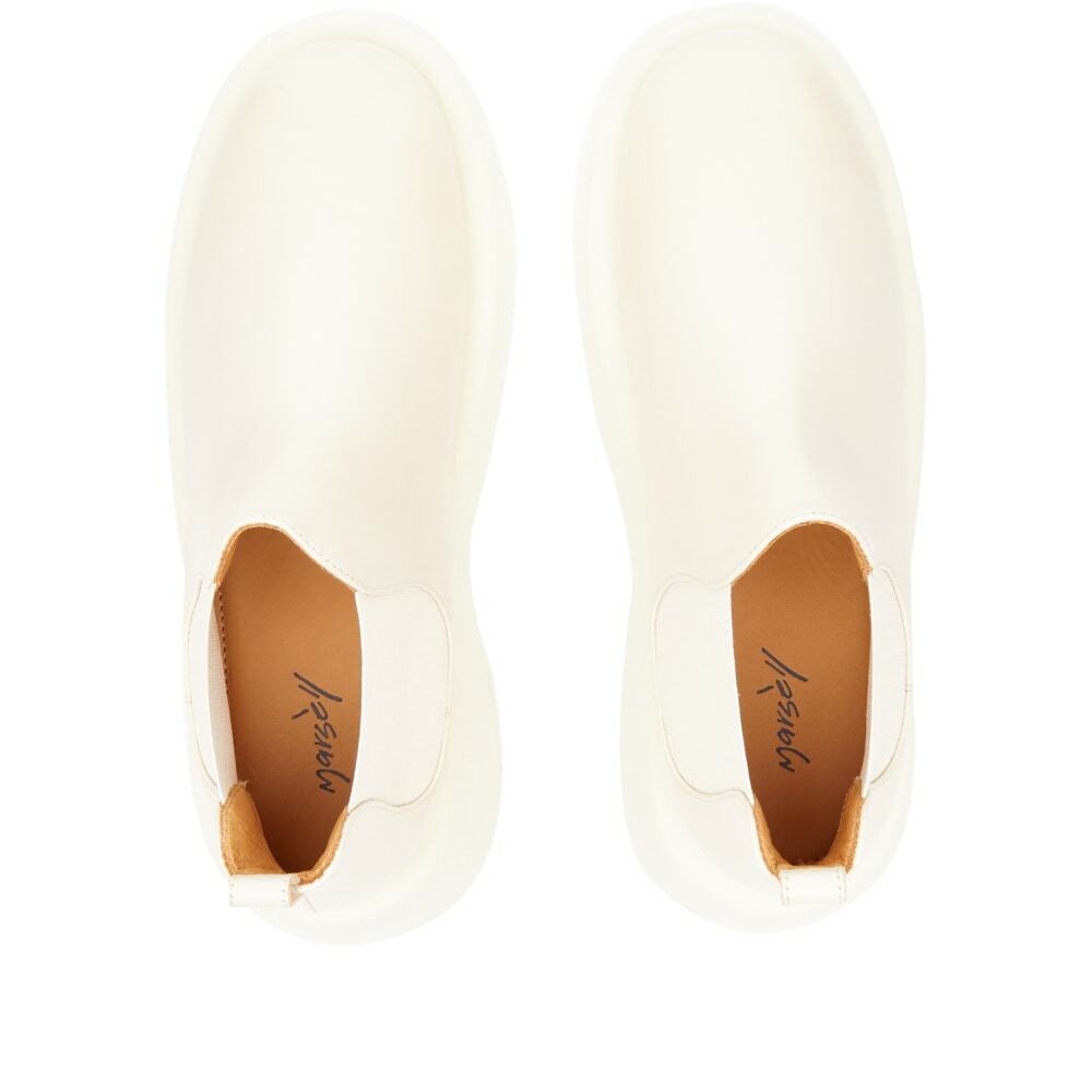 Marsèll Women's Marsell Gommellone Pull On Chelsea Boot in White Marsèll