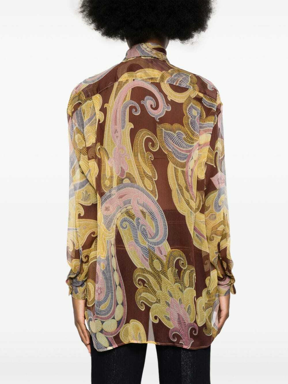 ETRO - Printed Silk Shirt Etro
