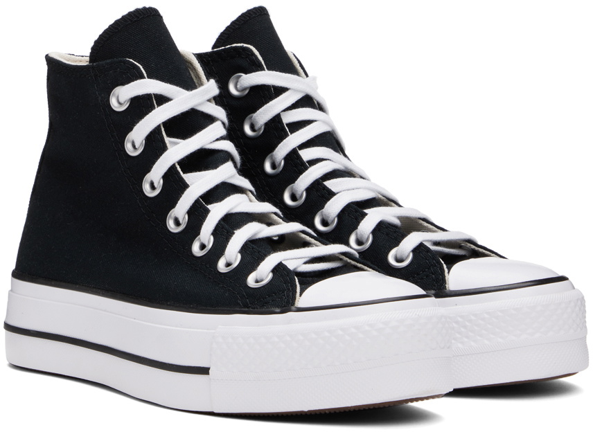 Converse Black Chuck Taylor All Star Platform High-Top Sneakers Converse