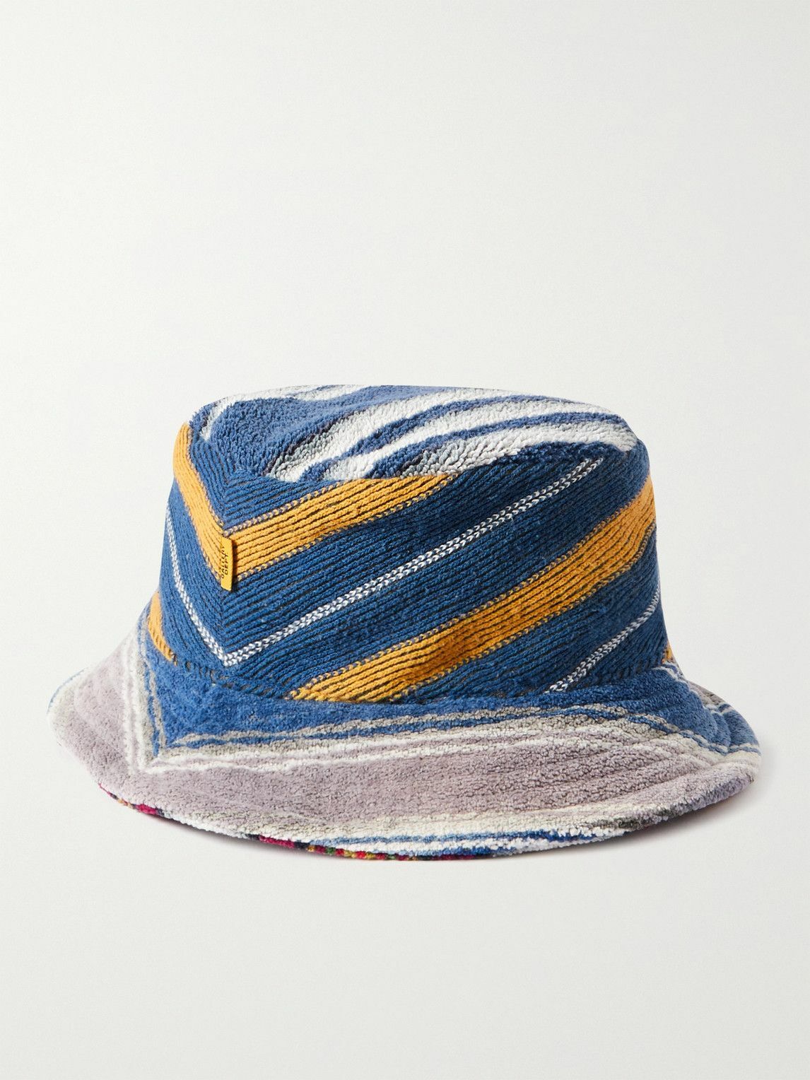 Gallery Dept. - Striped Cotton-Terry Bucket Hat Gallery Dept.